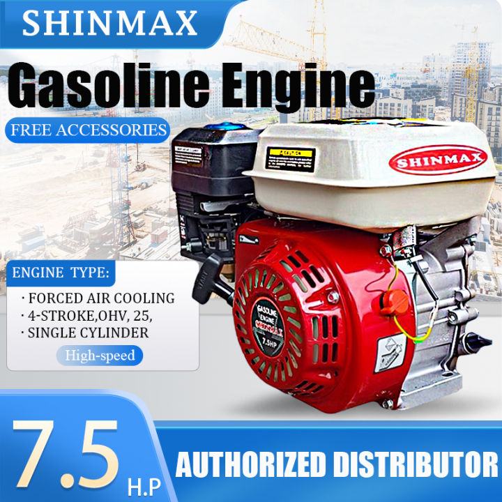 168F Gasoline Engine Air-cooled 4-Stroke OHV;Single Cylinder Low Noise ...
