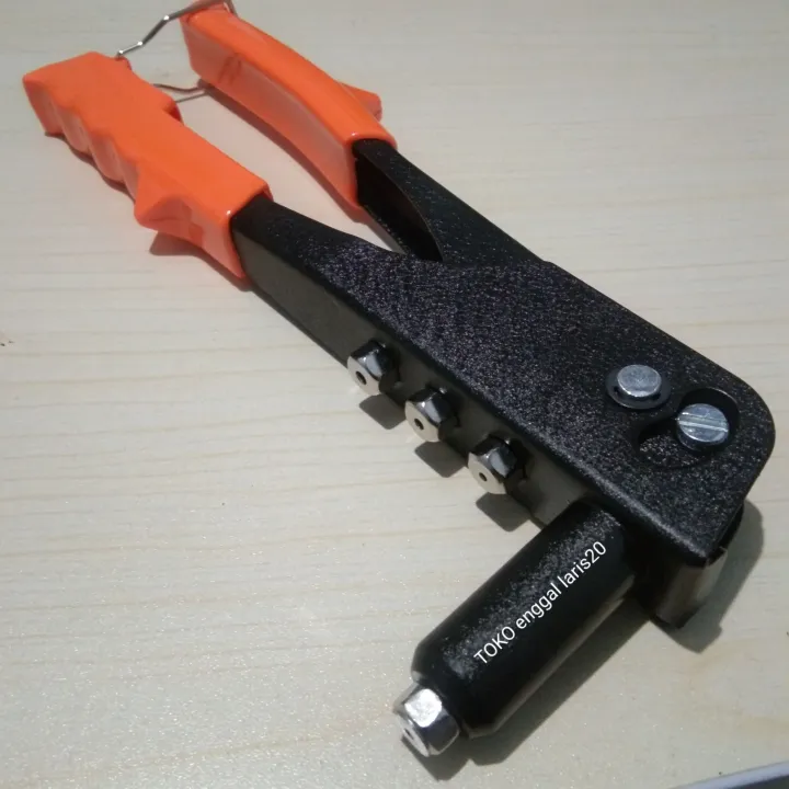 Tang rivet/tembakan paku rivet 9 inch 4 ukuran jenis paku rivet 2,4mm/3 ...