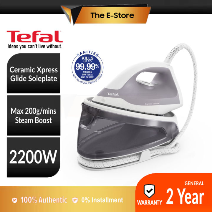 [New] Tefal Fabric Care Steam Station Express Optimal / Duo Power, 2-in ...