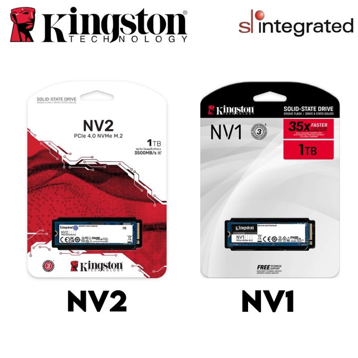 Kingston NV3 NVMe PCIe GEN 4 M.2 2280 Internal SSD(500GB/1TB/2TB/4TB ...