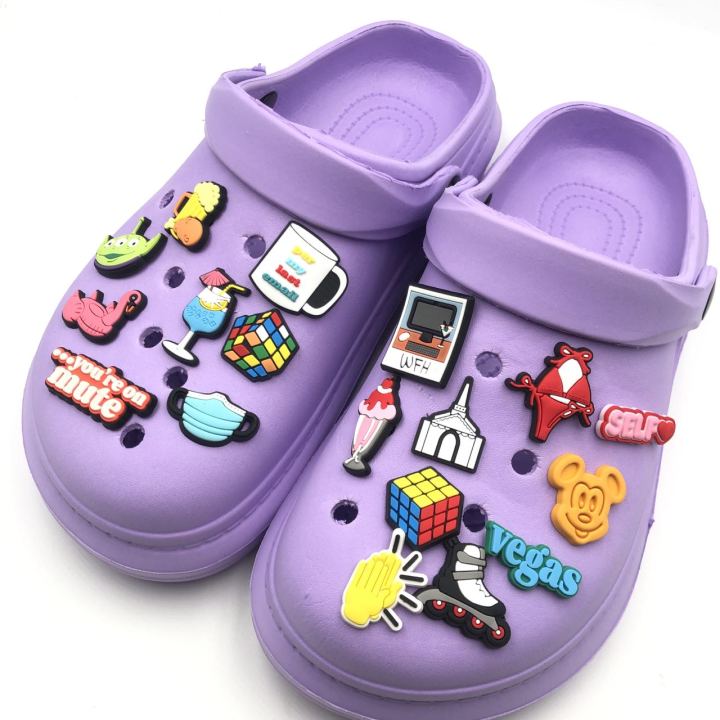 shoe decorations custom croc charm for kid jibbitz Crocs | Lazada PH