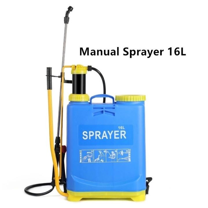 Knapsack Sprayer 2 in 1 Electric Rechargeable Manual Agricultural Sprayer 16L Original Heavy ...
