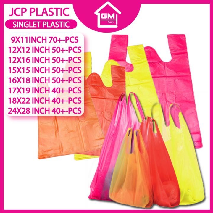 [GMRACK] SINGLET PLASTIC BAG/BEG PLASTIK TANGKAI 9X11,12X12,12X16,15X15 ...