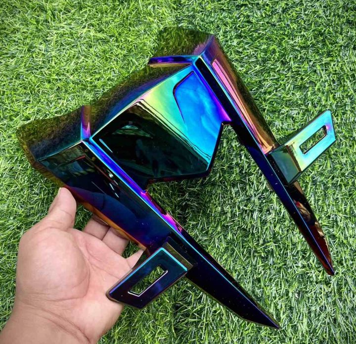 FRONT COVER WITH PLATE HOLDER FOR HONDA CLICK VERSION 3 | Lazada PH