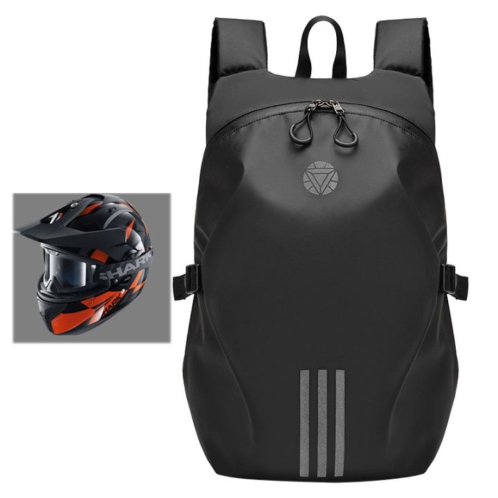 Knight Backpack Men Motorcycle Helmet Bag Waterproof Moto Backpacks ...