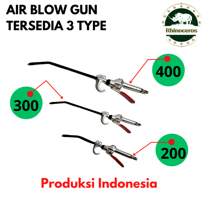 Semprotan Kompresor Angin Air Blow Gun Duster Aluminum Pneumatic Besi ...