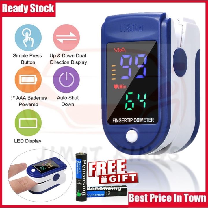 Portable Finger Oximeter Fingertip Pulsoximeter Medical Equipment With ...