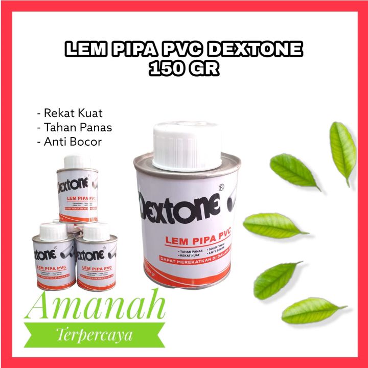 LEM PIPA PVC DEXTONE 150GR LEM PARALON 150 GRAM | Lazada Indonesia