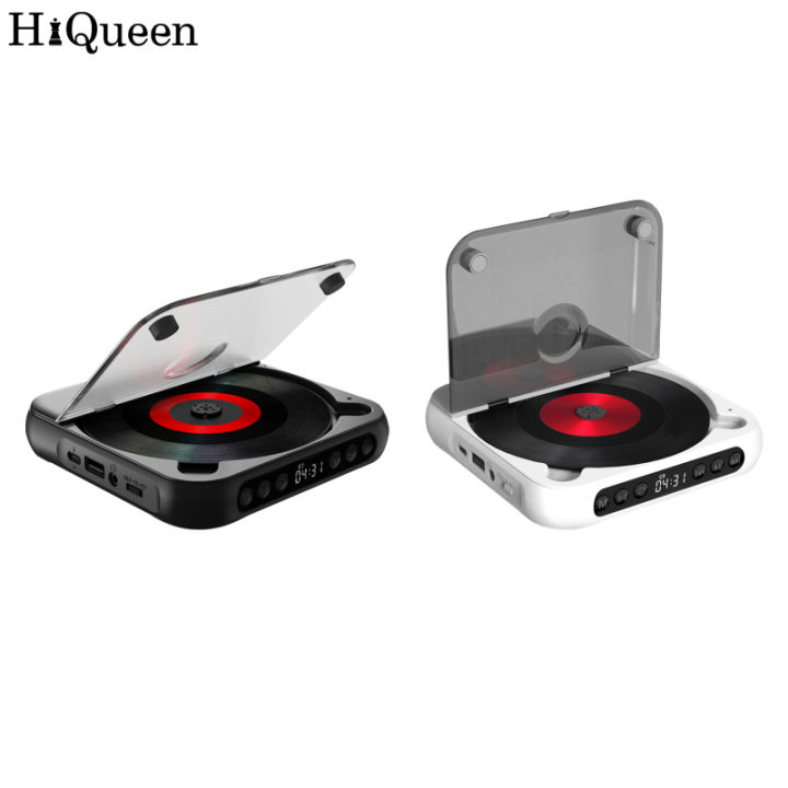 HiQueen Portable CD Player, V5.3 Wireless Walkman CD Player Anti-Skip ...