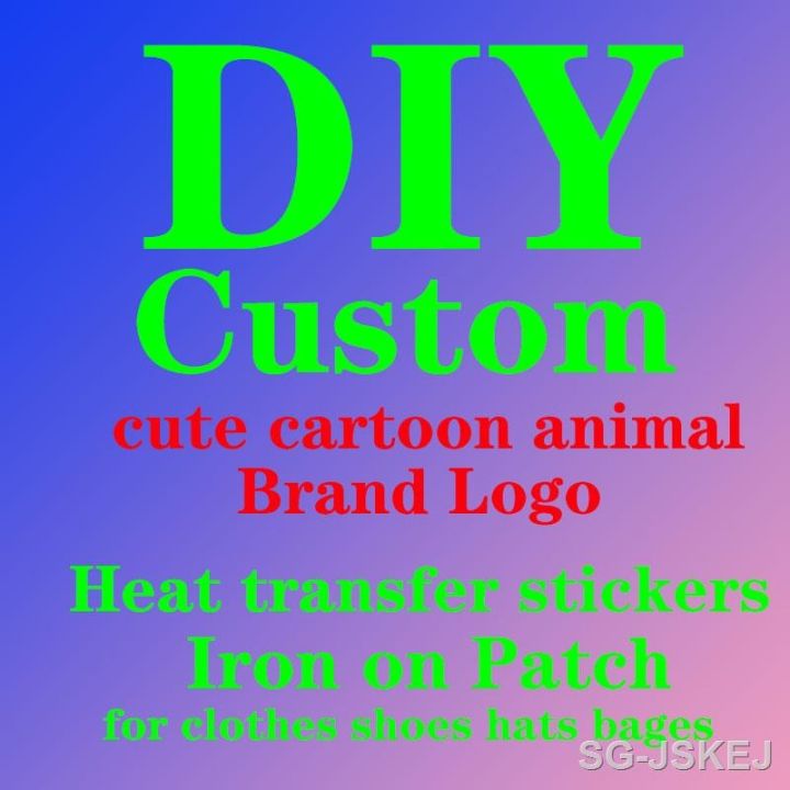 hyfv๑♞ Custom Brand Logo Patches on Iron-on Transfers for Clothing ...