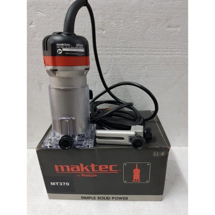 M.U 88 Mesin Profil Router MODEL MAKTEC/MAKITA 370 / Trimmer Kayu 6MM ...