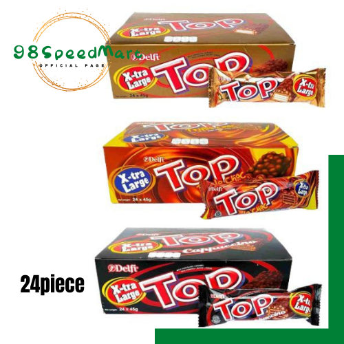 [98] Delfi Top Choco Wafer X'Large 38gm*24s - (Outer) | Lazada
