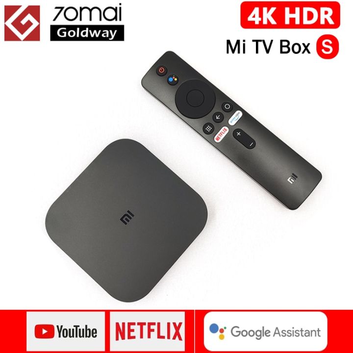 Mi TV Box S Google TV Box 2Nd Gen Global Version 4K HDR Quad-Core ...