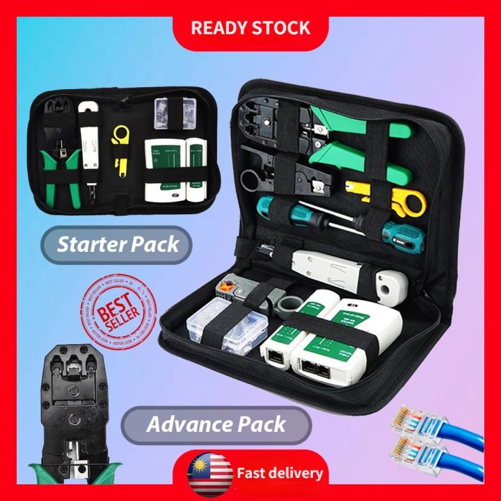Ready Stock NT01 Network Tester Repair Tool Kits Lan Tester RJ45 ...
