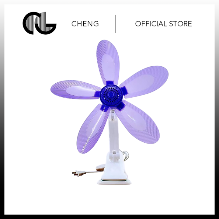 CG CHENG Ultra-large wind portable clip-on fan with five wings（Factory ...