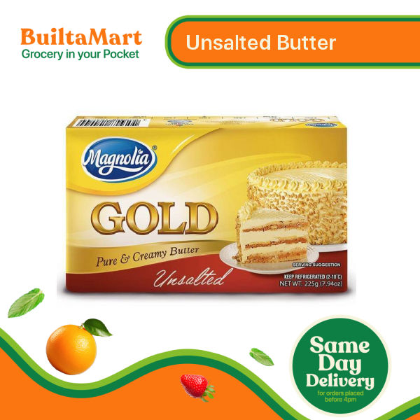 Magnolia Gold Unsalted Butter (225g) | Lazada PH
