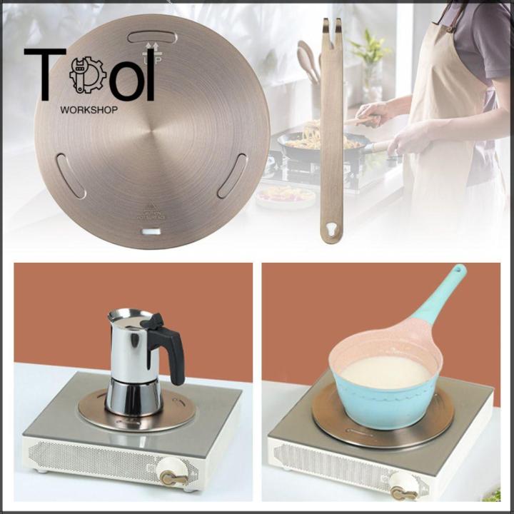 TOOL WORKSHOP Stainless Steel Ring Plate Heat Diffuser Heat Conduction ...