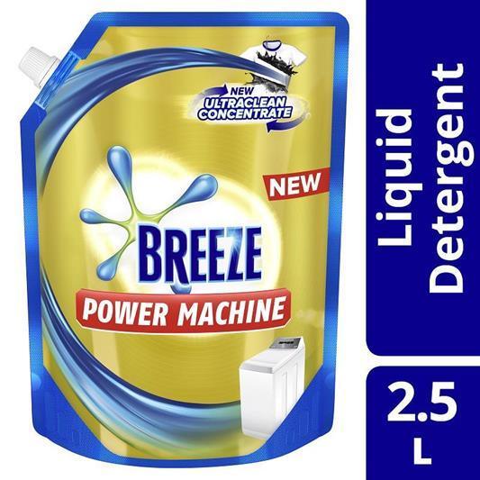 Breeze Liquid Detergent Powermachine with Ultraclean Concentrate 2.5L ...