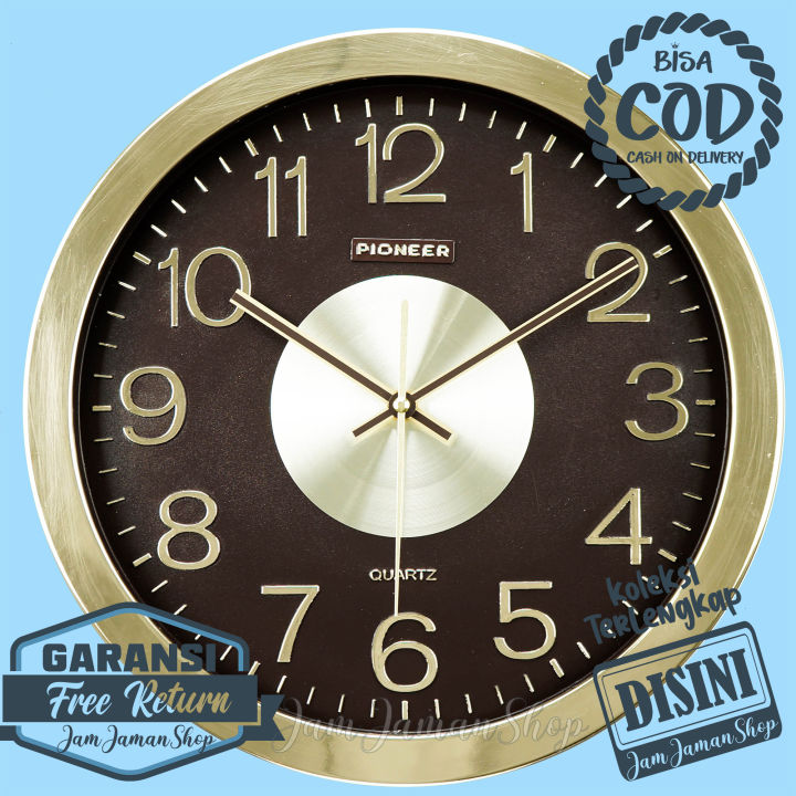 Jam Dinding Polos Minimalis Hiasan Dinding Bagus Murah Minimalis 32.5 ...