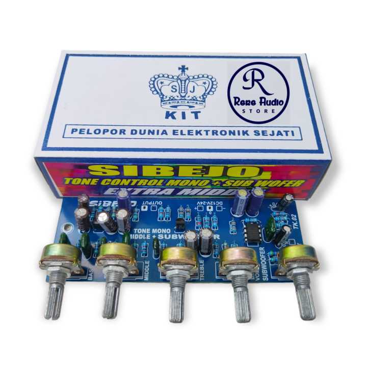 Tone Control Mono EXTRA Middle + Subwoofer SIBEJO TC Mono Mid Subwoofer ...
