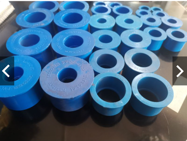 PVC Blue coupling reducer and Bushing reducer. 1/2,3/4,1,1,1-1/4,1-1/2 ...