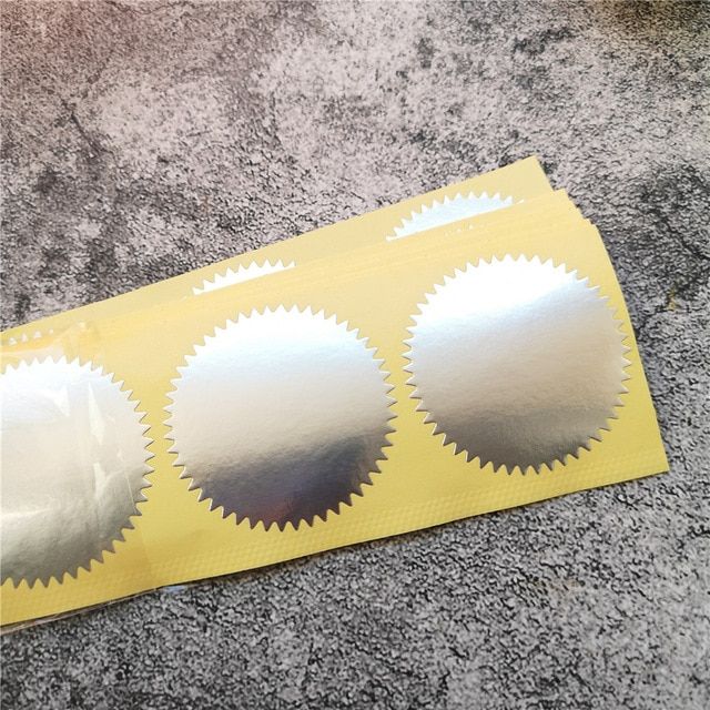 100Pcs 45mm50mm Embosser Sticker for Embossing Stamp blank sticker for ...