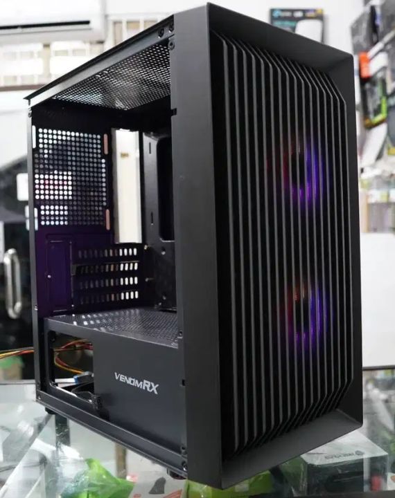 CASING PC GAMING VENOMRX ISKANDER + 2 Fan A-RGB | Lazada Indonesia