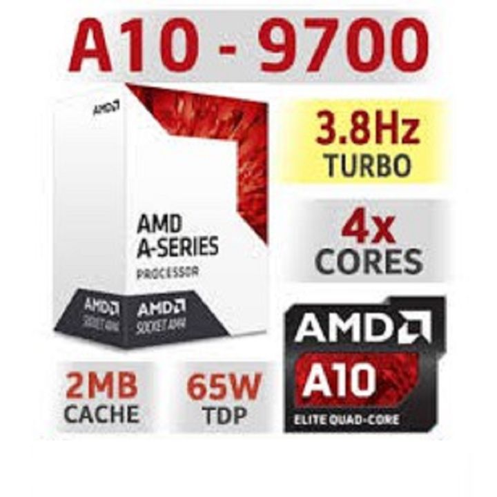 AMD 7th Gen A10-9700 APU Processor | Lazada PH