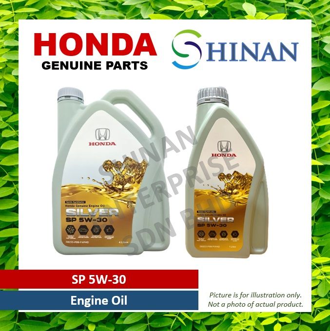 Engine Oil - SP 5W-30 - Silver - Genuine Honda Product - Shinan ...