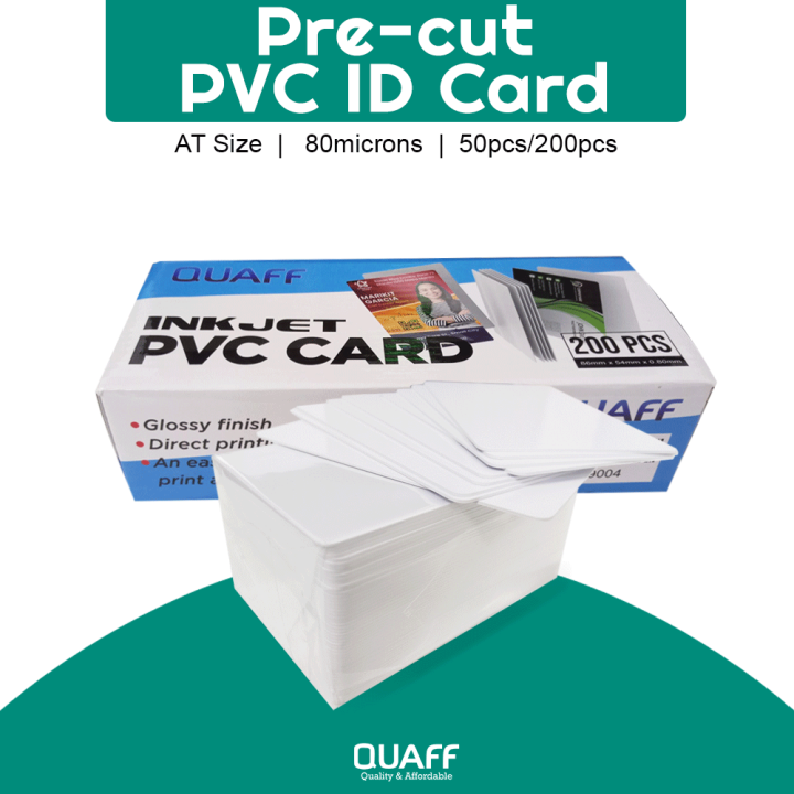 FMP Printable PVC Pre-Cut Cards for Direct ID Printing | Lazada PH