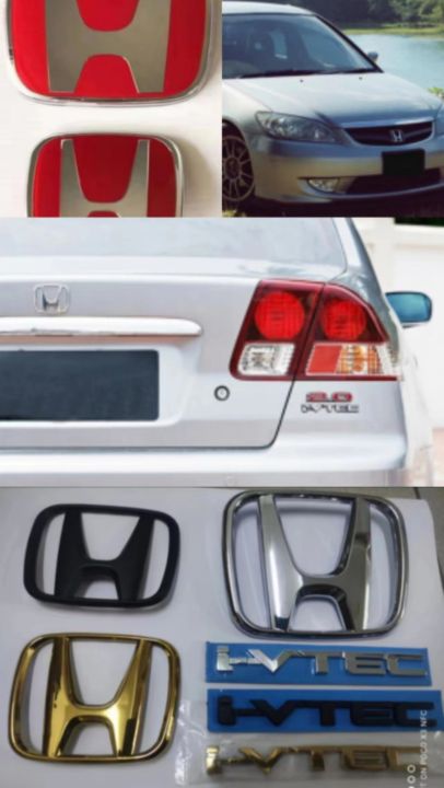 Honda Civic Es Rx Es9 ET 2.0 i-VTEC TYPE R emblem Logo Honda Civic es ...