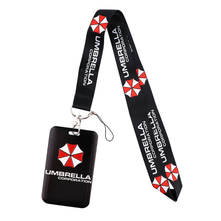 Umbrella Movie Resident Evil Lanyard For Keys Chain ID Card Cover Pass ...