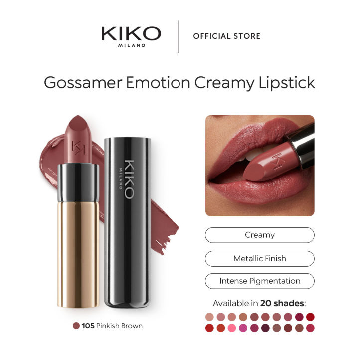 KIKO Milano Gossamer Emotion Creamy Lipstick | Lazada PH