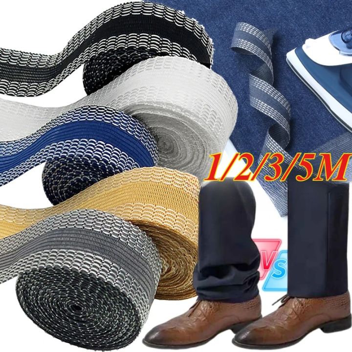 5M Self-Adhesive Pant Paste Tape Trousers Pants Edge Jeans Clothes ...