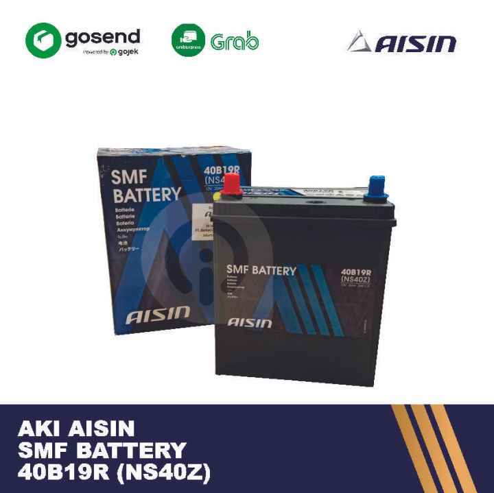 Aki Mobil SMF Kering Avanza Rush Carry APV Splash NS40ZR AISIN | Lazada ...