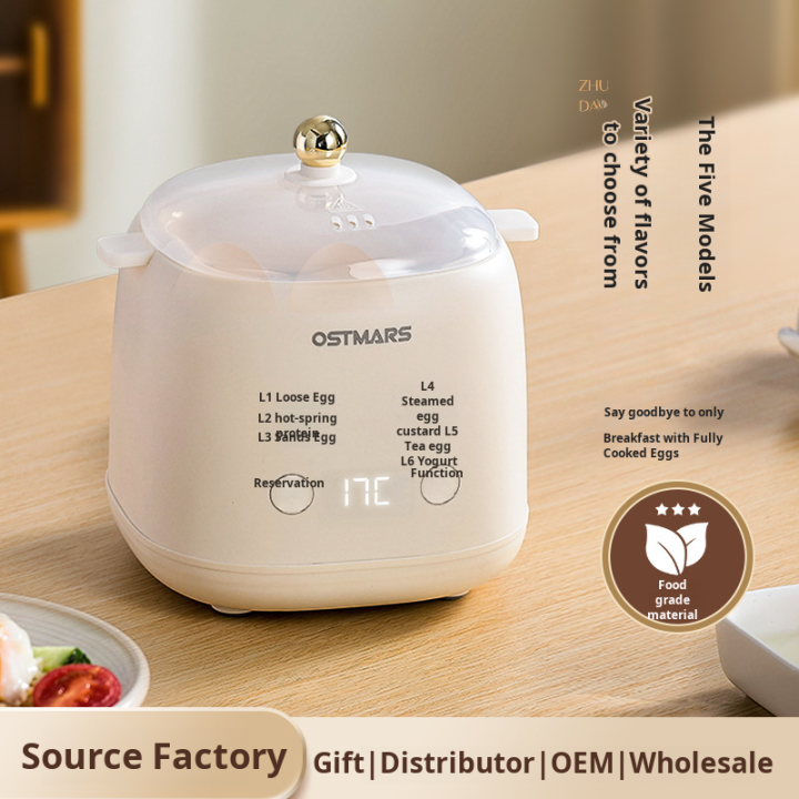 Household multifunction mini egg cooker automatic poweroff breakfast ...