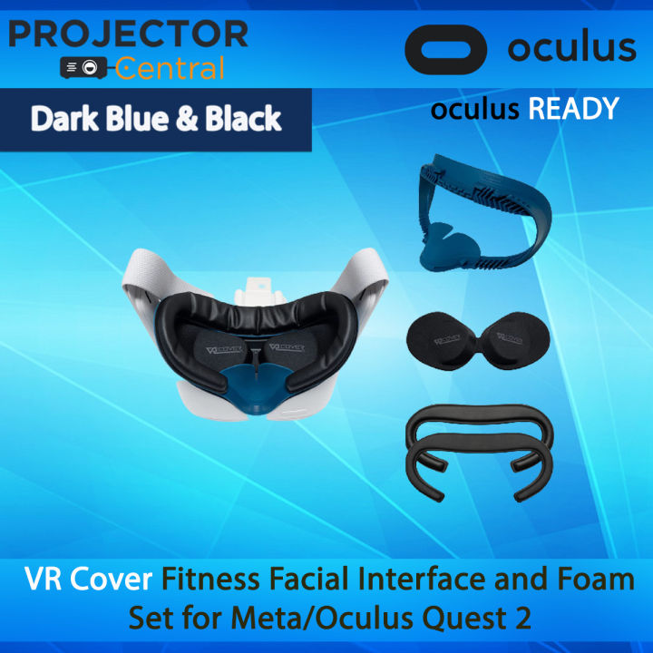 VR Cover Facial Interface and Foam Replacement Set for Oculus Quest 2 ...