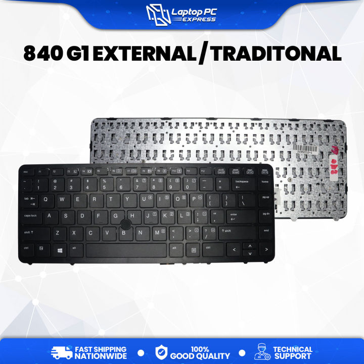 HP Laptop Keyboard 840 G1, 840 G2 Compatible with HP EliteBook 850 G1 ...