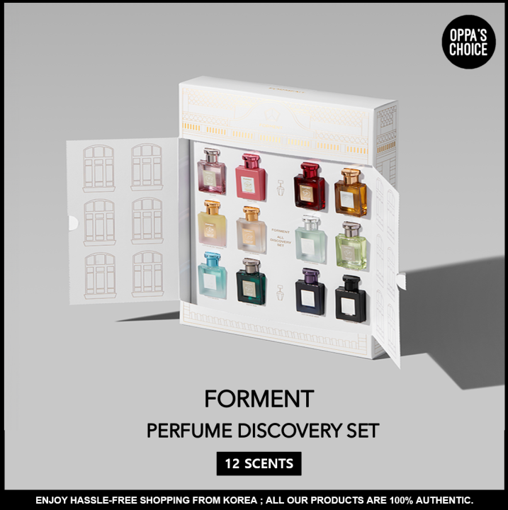 [BTS JUNGKOOK PICK] FORMENT SIGNATURE PERFUME 12 SCENTS SET | Lazada PH