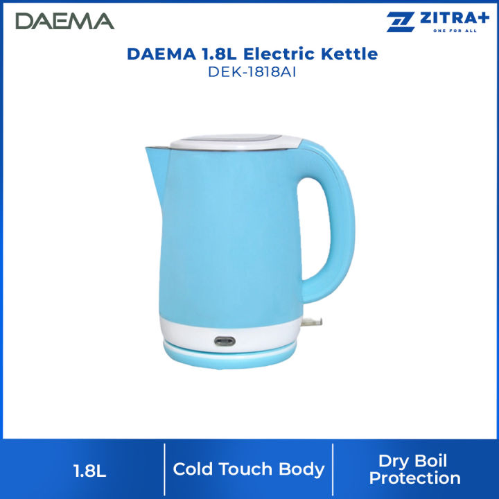 DAEMA 1.8L Electric Kettle DEK-1818AI | Double Layers Body for Anti ...