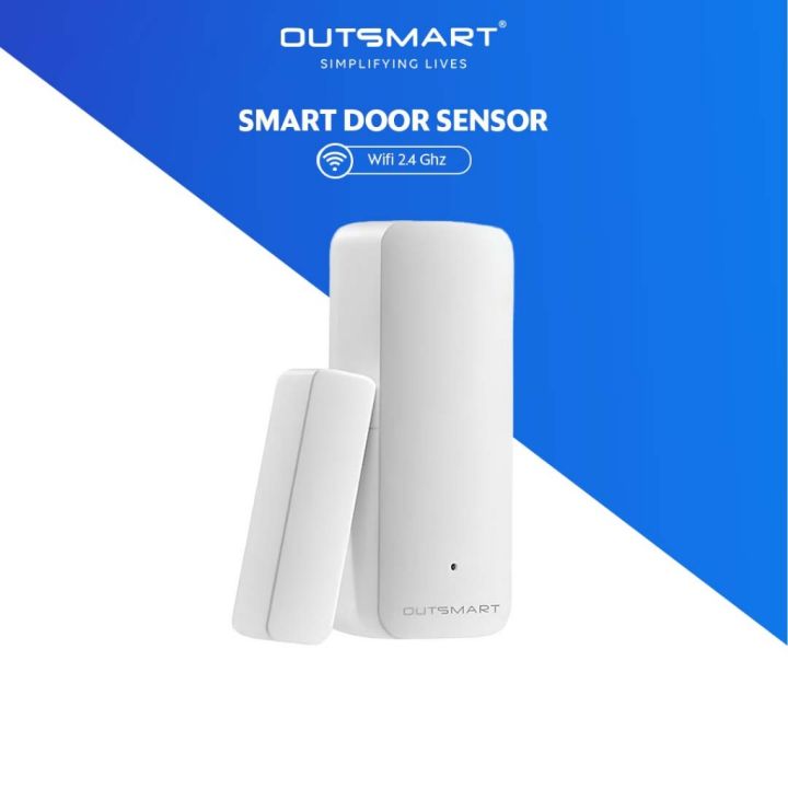 OUTSMART WiFi Smart Door Window Sensor Open / Close Detector App ...