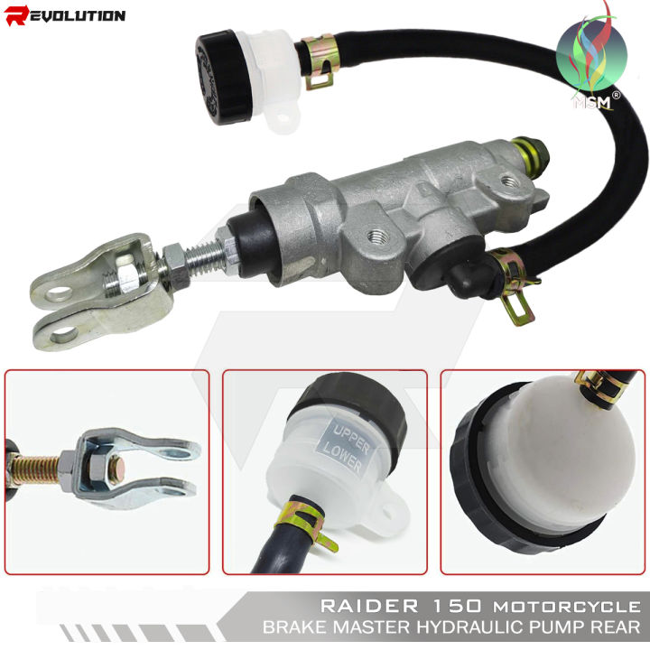 RAIDER 150 Rear Brake Master Cylinder Pump replacement | Lazada PH