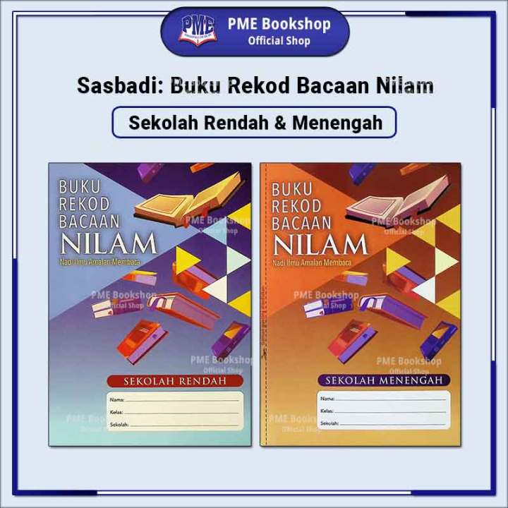 【PME Bookshop】(2024) Sasbadi: Buku Rekod Bacaan Nilam Sekolah Rendah ... 【PME Bookshop】(2024) Sasbadi: Buku Rekod Bacaan Nilam Sekolah Rendah ...