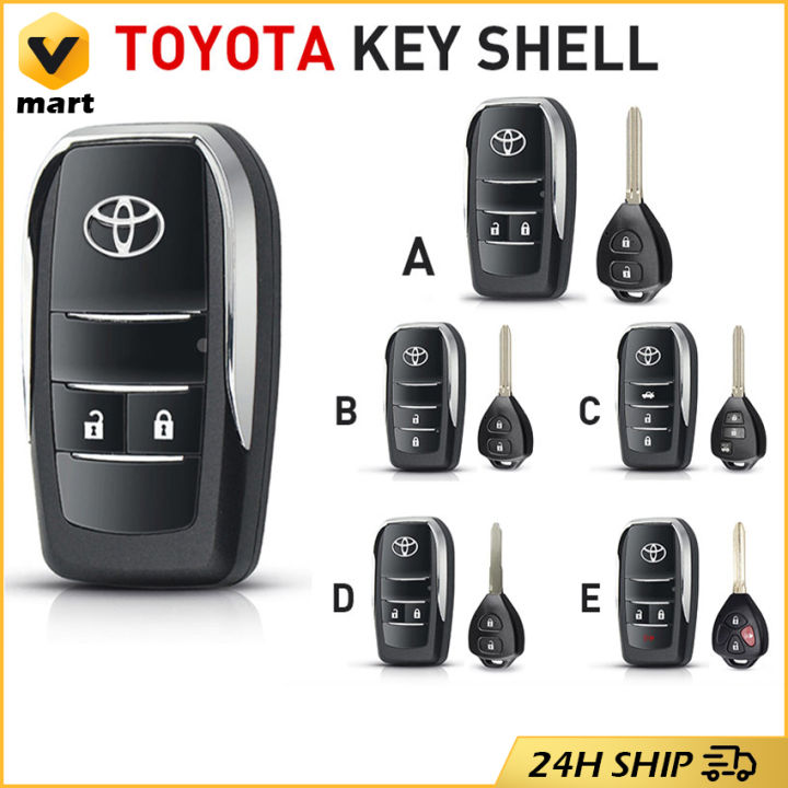 For Toyota Yaris Vios Prado Uncut Toy43 Blade Replacement Modified Flip ...