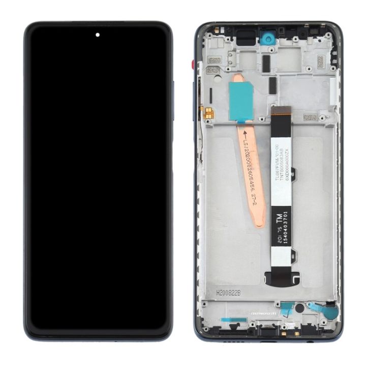 IPARTSEXPERT Original LCD for Xiaomi Poco X3 NFC LCD Touch Screen Digitizer With Frame Assembly ...