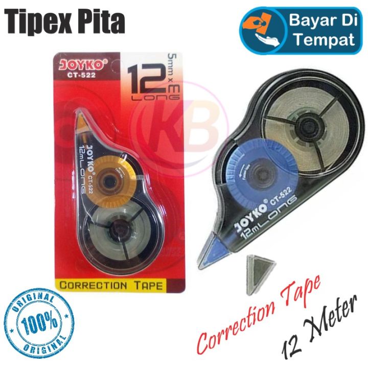 Tipe Ex Kertas / Correction Tape (Joyko CT-522) (Greebel GCT1924 ...