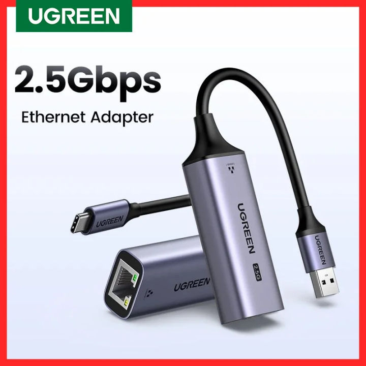 Ugreen USB to LAN RJ45 Network Adapter Gigabit 2500Mbps USB 3.0 for Mac ...
