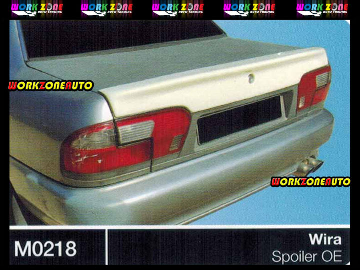 M0218 Proton Wira Saloon Fiber Spoiler OEM Body kit Bodykit | Lazada