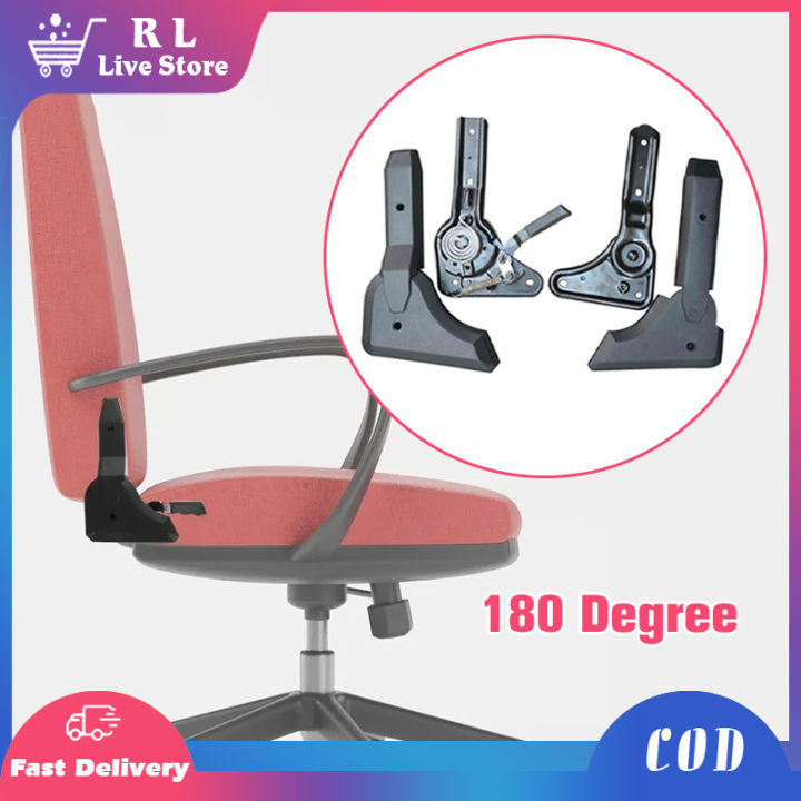 Office Chair Angle Adjuster Black 180 Degree Metal Multi-Angle Gaming ...