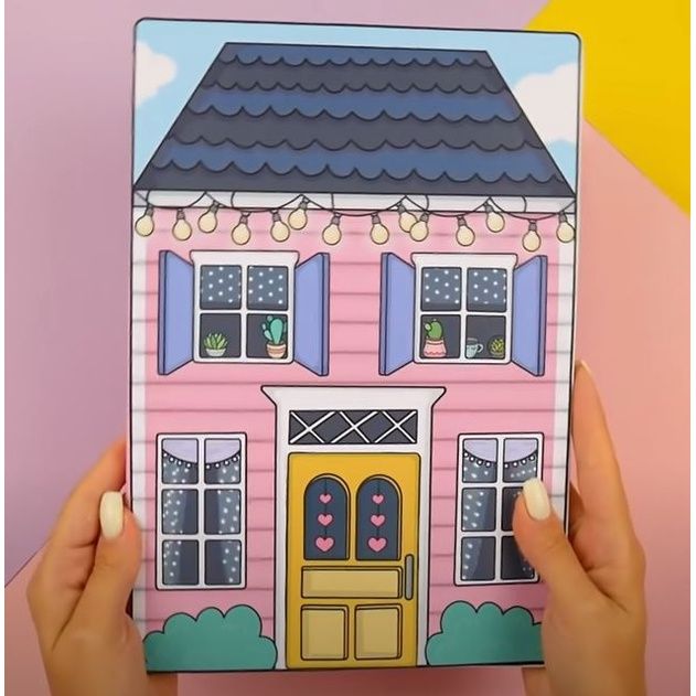 COD PAPER DOLL JESSICA'S HOUSE (PRINT ONLY-UNCUT) | Lazada PH